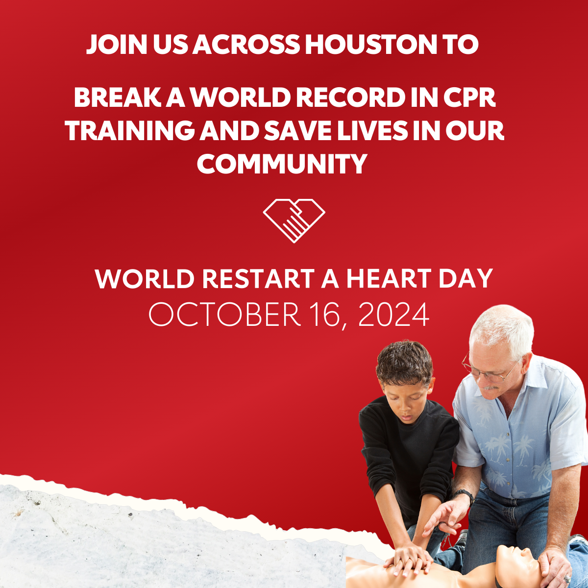 Join Harris Health for Restart a Heart Day